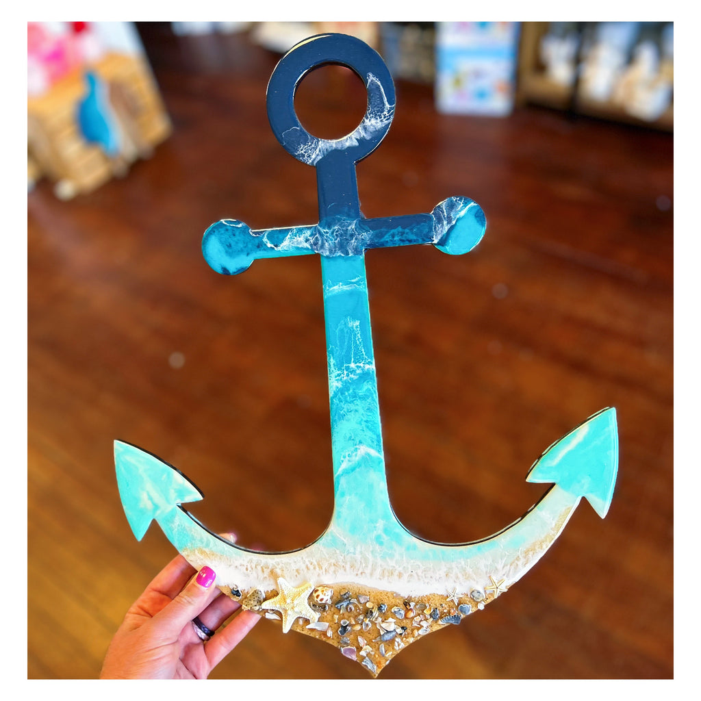 Anchor (Ocean w/Sand & Shells) 18" – Hammer & Stain North Shore