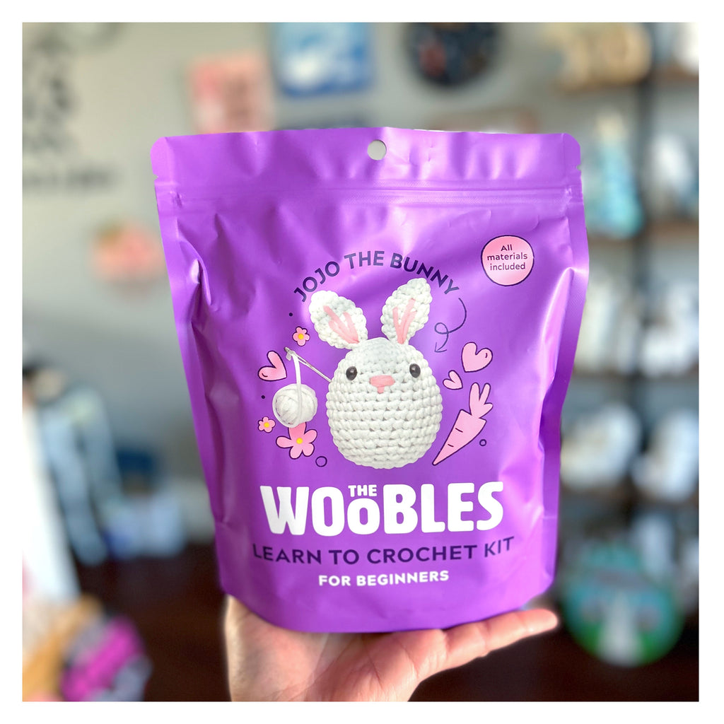Wobbles Learn to Crochet - Bunny – Hammer & Stain North Shore