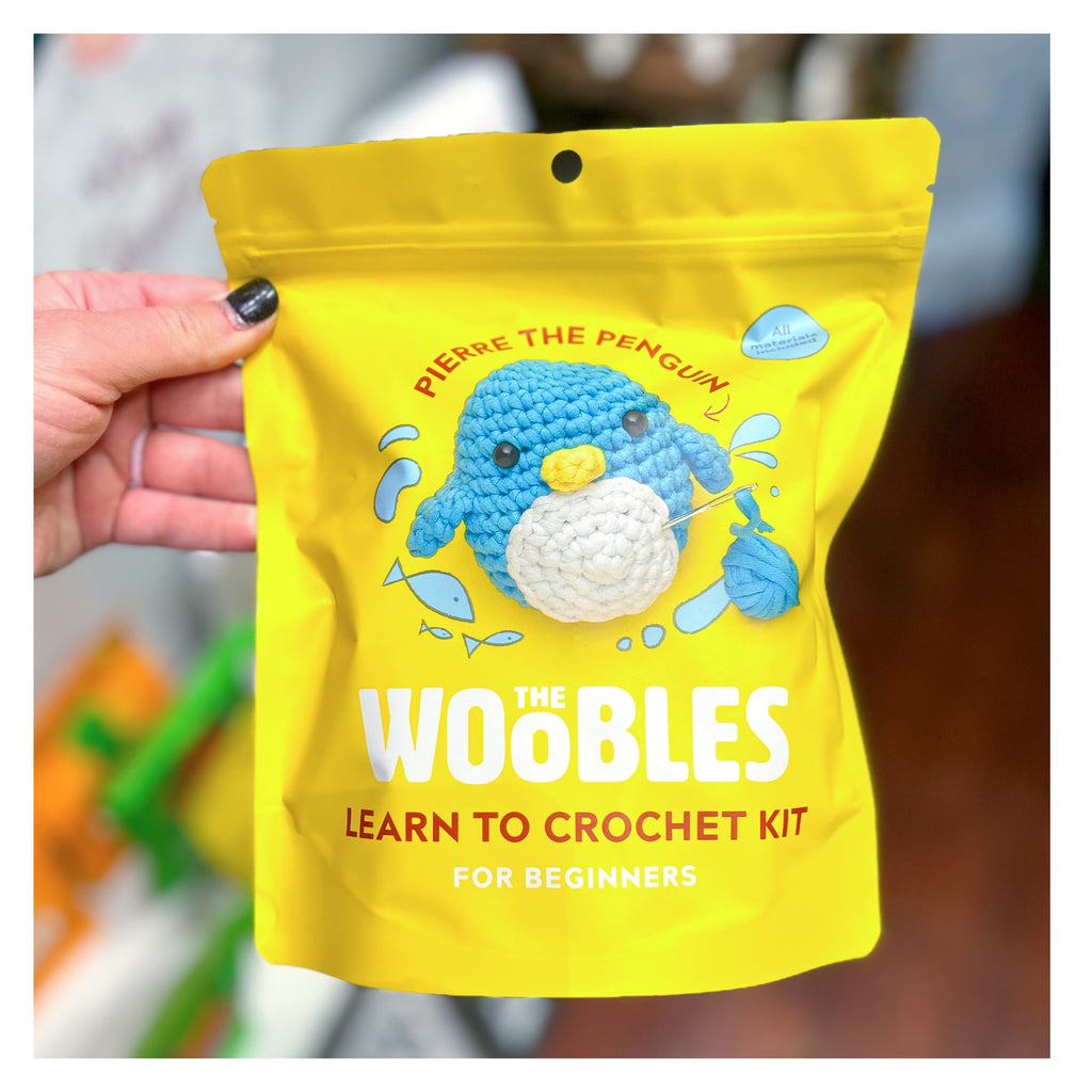 Wobbles Learn to Crochet - Penguin – Hammer & Stain North Shore